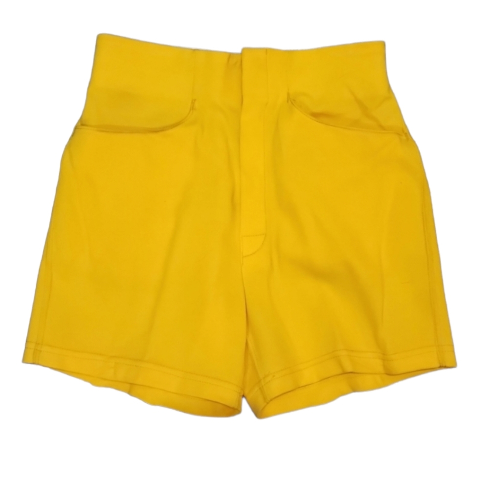 Sand-Knit By Medalist Vintage Shorts Yellow Size 28 (… - Gem